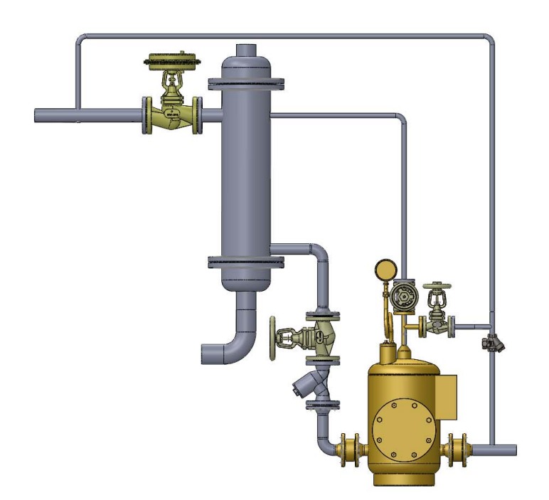 Steam Separator – Fluid Line