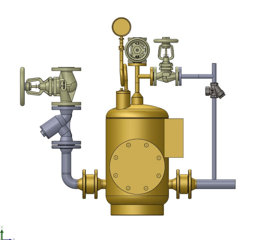 Steam Separator – Fluid Line